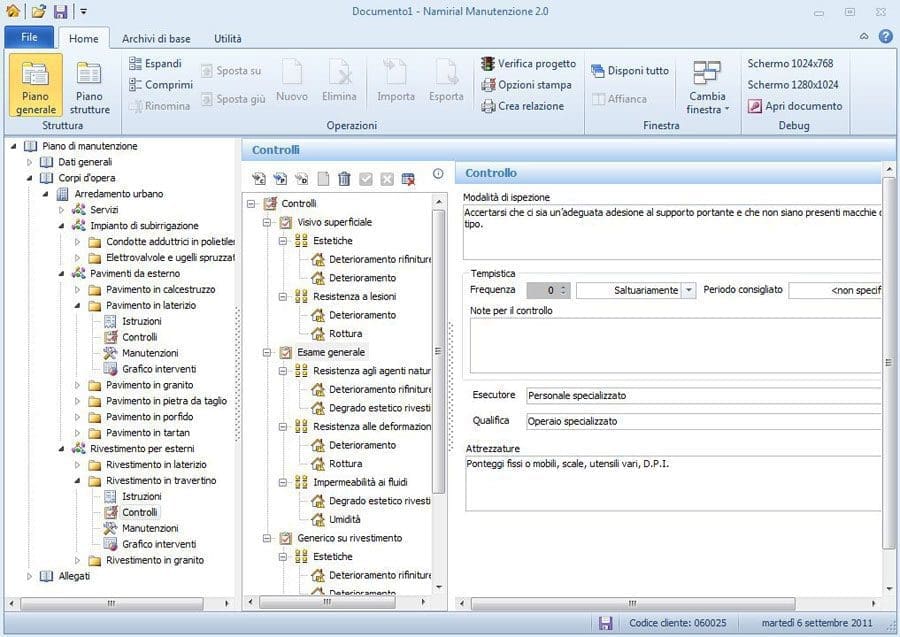 Piano di Manutenzione - Software Manutenzione - Software Piano di ...
