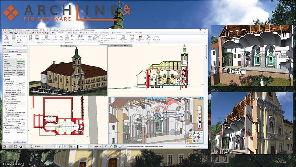 Progettazione BIM 4D 5D 6D - ARCHLine.XP Namirial BIM